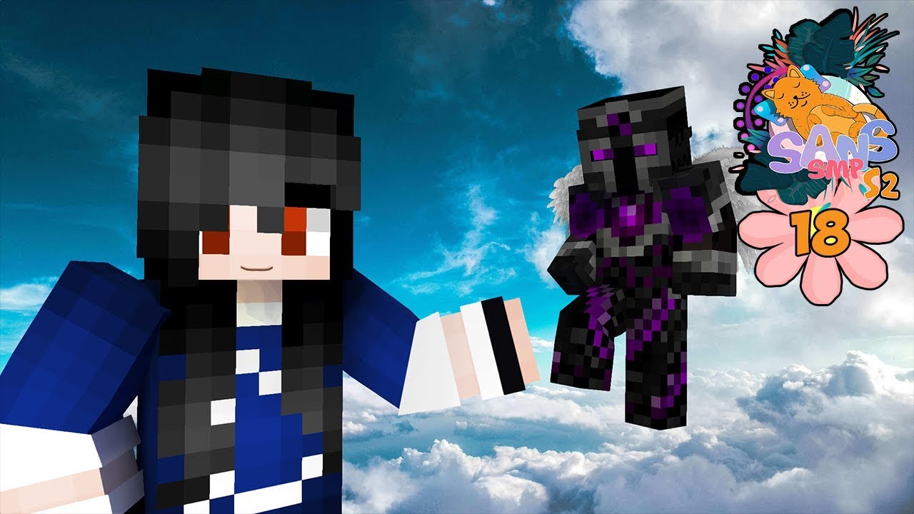 KITA MEMBUAT ARMOR SET TERKUAT ANTI DAMAGE DI SANS SMP!! - Minecraft ...