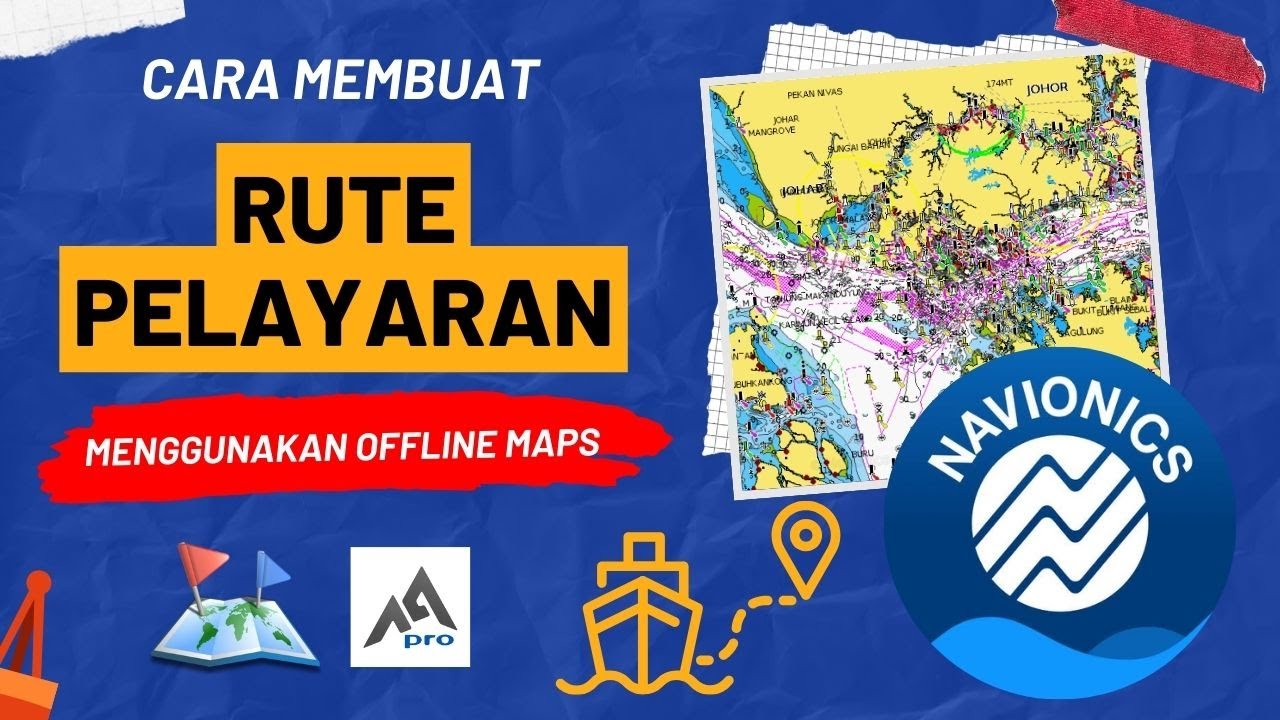 CARA MEMBUAT RUTE PELAYARAN DARI DAFTAR WAYPOINT MENGGUNAKAN ALL IN ONE OFFLINE MAPS DAN ...