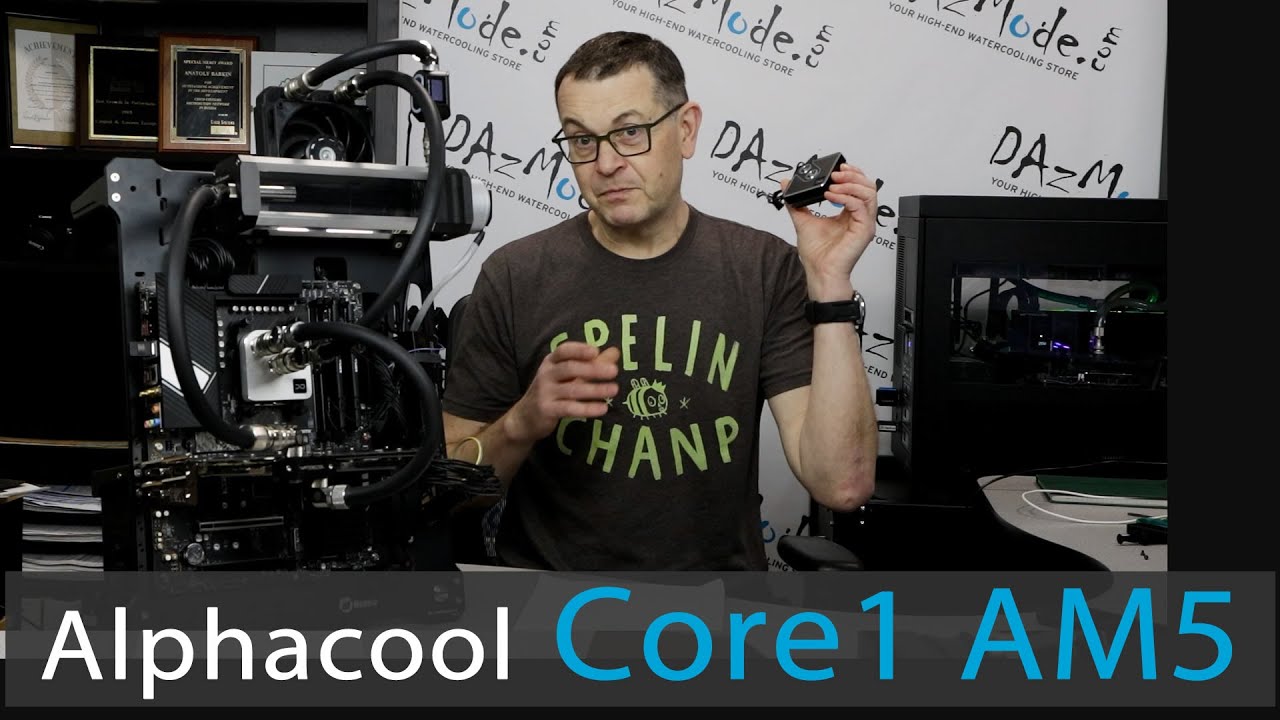 Alphacool Core1 CPU Block on AM5 - Test Results - YouTube