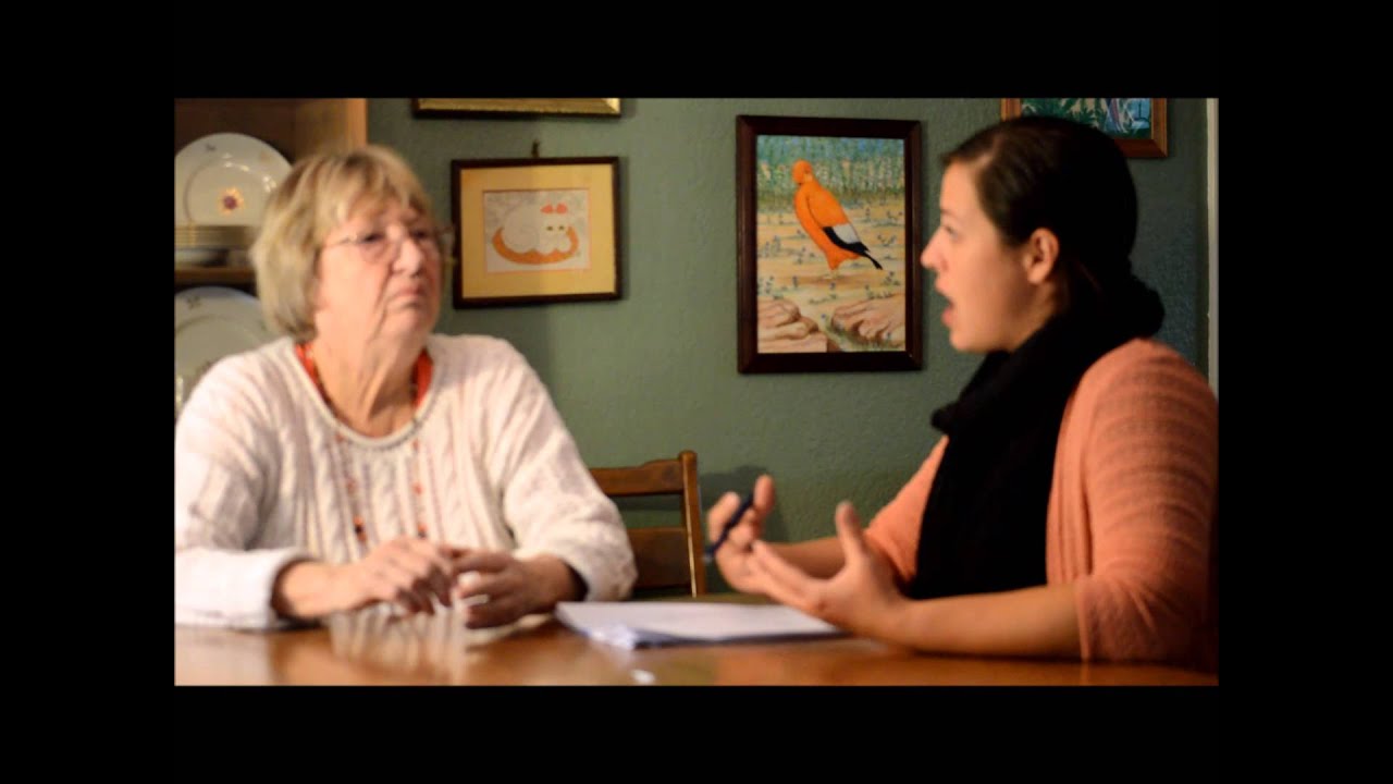 Older Adult Interview 1 - YouTube
