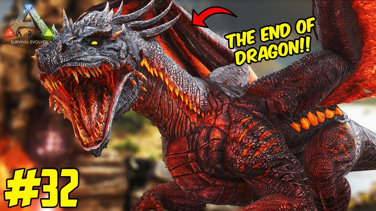 FINALLY DEFEATING DRAGON | ARK SURVIVAL EVOLVED GAMEPLAY #32 - YouTube