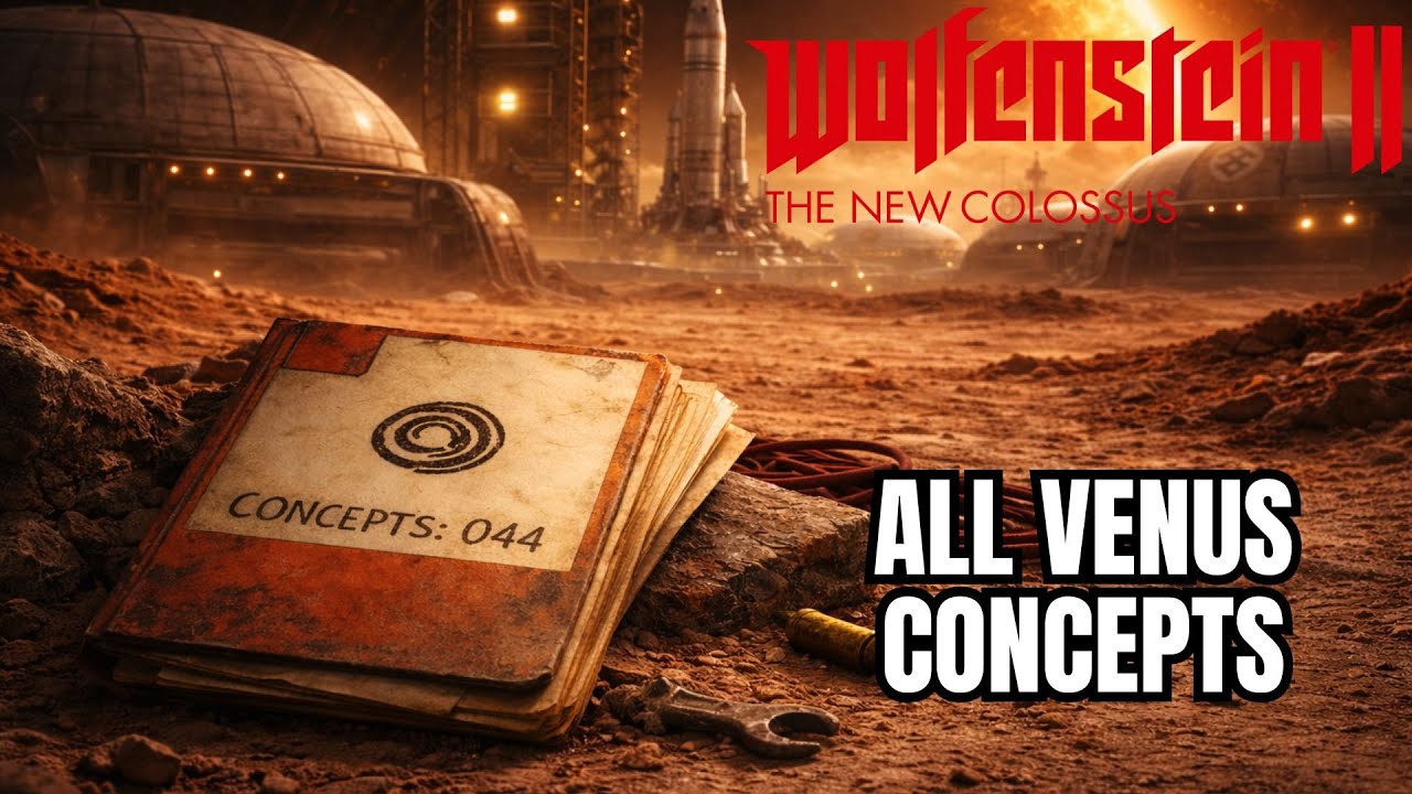 All Venus Concepts - Wolfenstein II: The New Colossus - YouTube