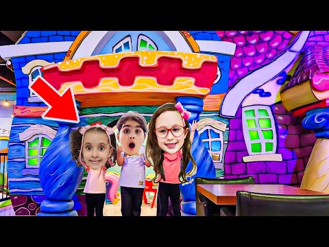 BAHAR BANU ALYA VE ZEYNEP İLE DİNO DİNO OYUN ALANINA GİTTİK !! ÇOK EĞLENDİK !!