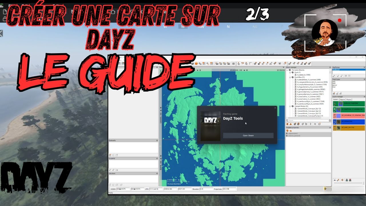 Créer une carte sur DayZ : le guide complet avec Olivier (Partie 2/3 ...
