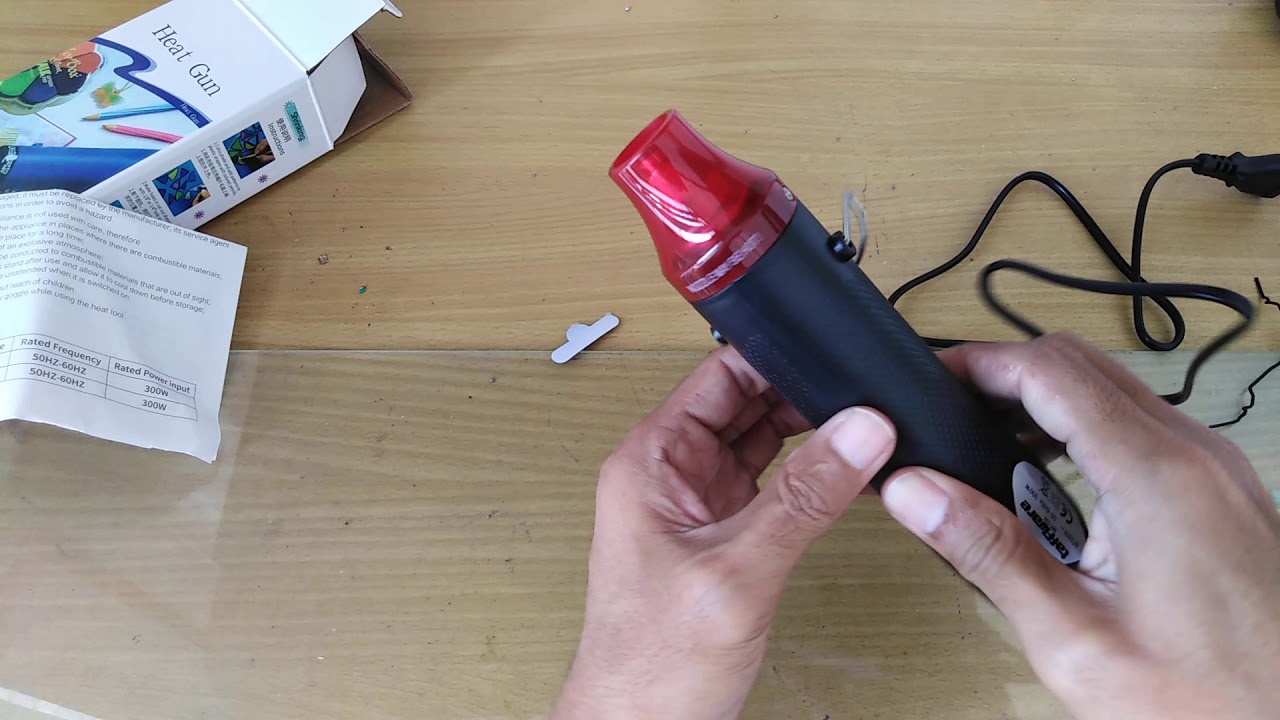 Unboxing Taffware QST Express Heat Gun Electric Hot Air Vinyl - YouTube