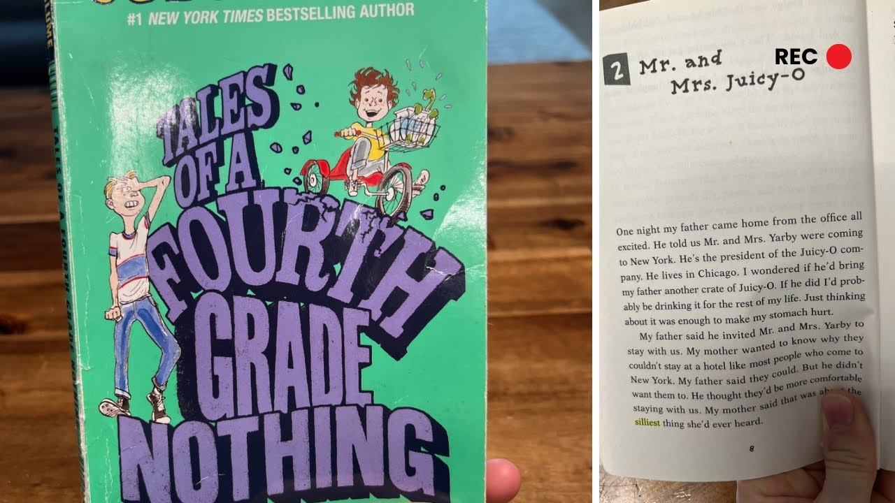 Chapter 2 “Mr. and Mrs. Juicy-O” Tales of a Fourth Grade Nothing by ...