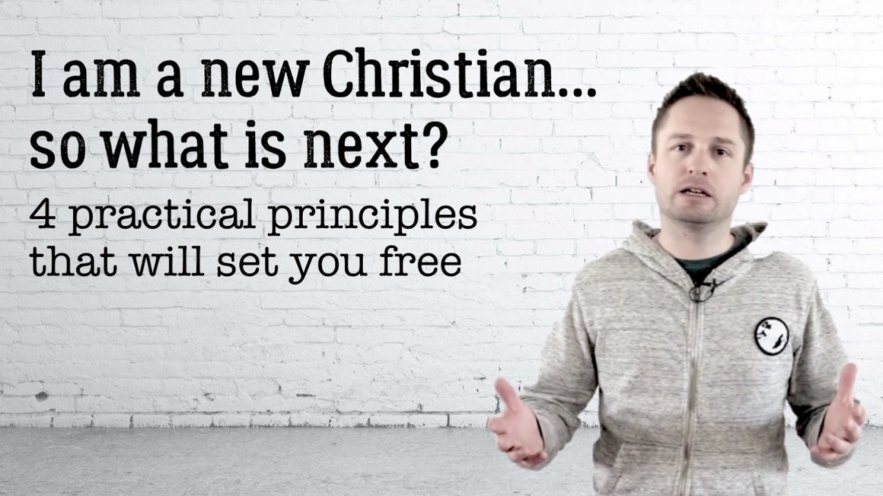 I am a new Christian... what is next? - YouTube