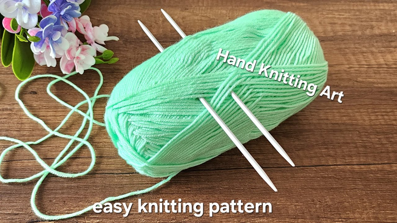 Have you seen this AMAZING knitting pattern before? Easy and beautiful ...