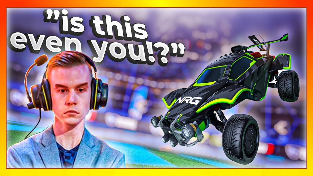 I hired the best Rocket League freestyler to PRANK Lethamyr (he rage ...