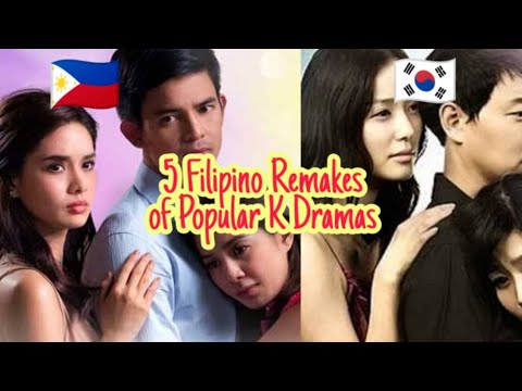 5 Filipino Remakes of Popular Korean Dramas ~ PART 1 - YouTube