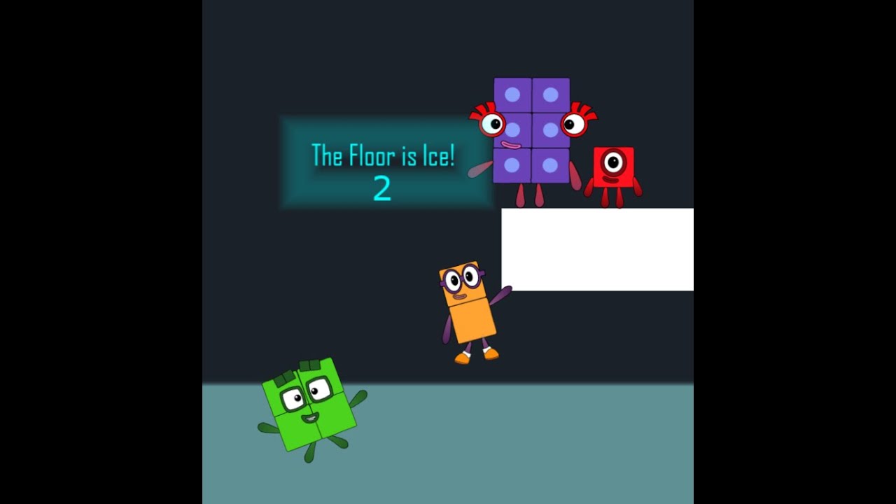 Numberblocks: The Floor is Ice (2024 Version) (2) - YouTube