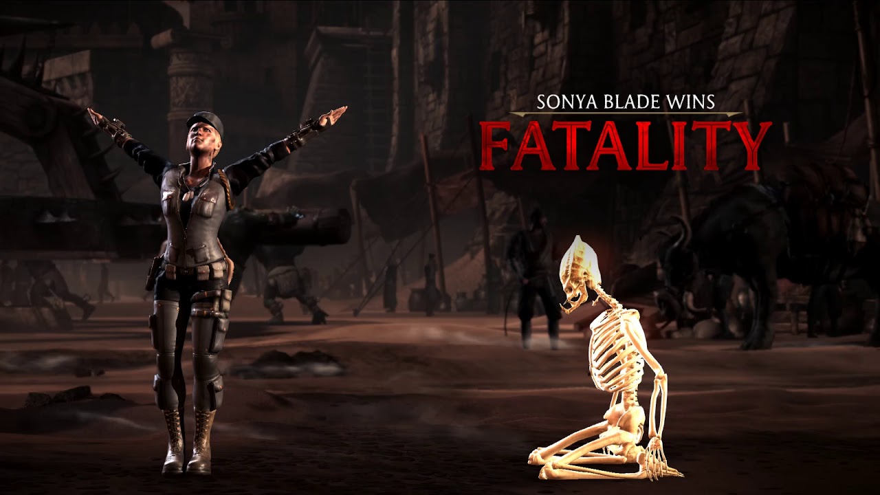 MKX Sonya Blade Klassic Fatality - YouTube