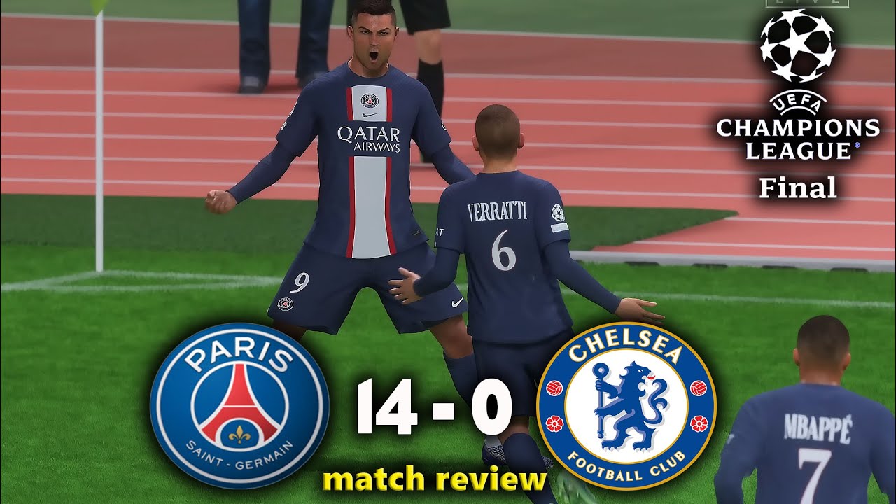 Ronaldo at PSG, PSG vs Chelsea, match review - Champions League Final ...