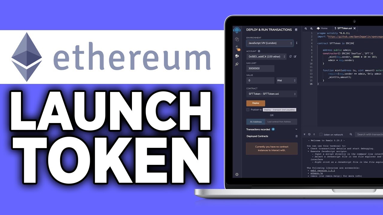How To Launch A Token On Ethereum (2025) | Create Ethereum Token - YouTube