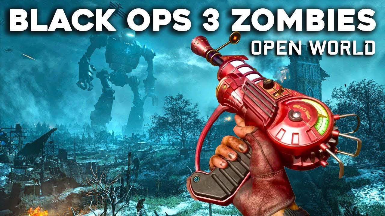 Playing Open World Zombies In Black Ops 3 Custom Zombies - YouTube