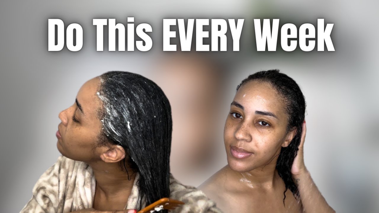 Do These 2 Things EVERY Week For Longer Thicker Hair - YouTube