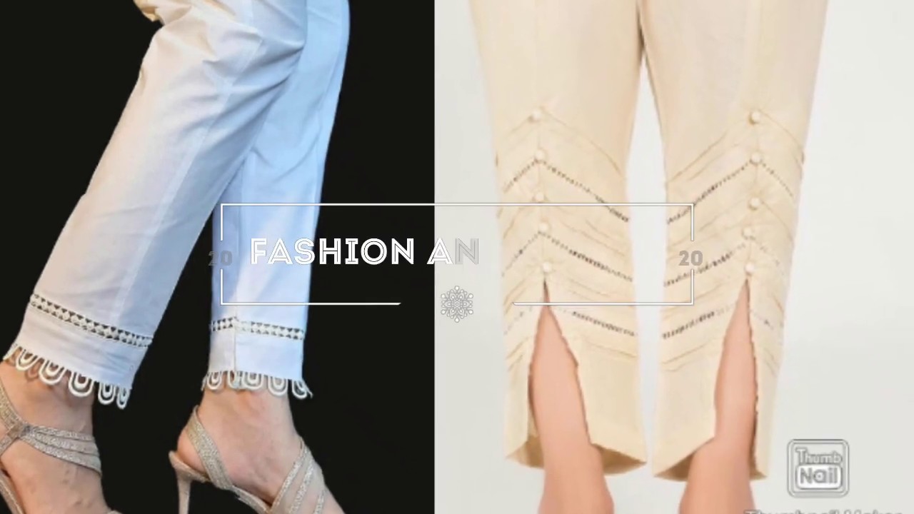 Beautiful Trousers Bottom Designs ldeas 2020. By Fashion and Design ...