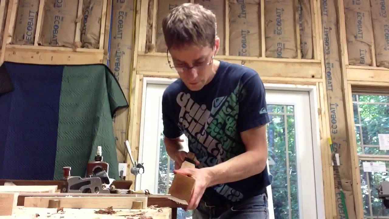 18th Century Wooden Door Panel Raising Plane - Part 2 - YouTube