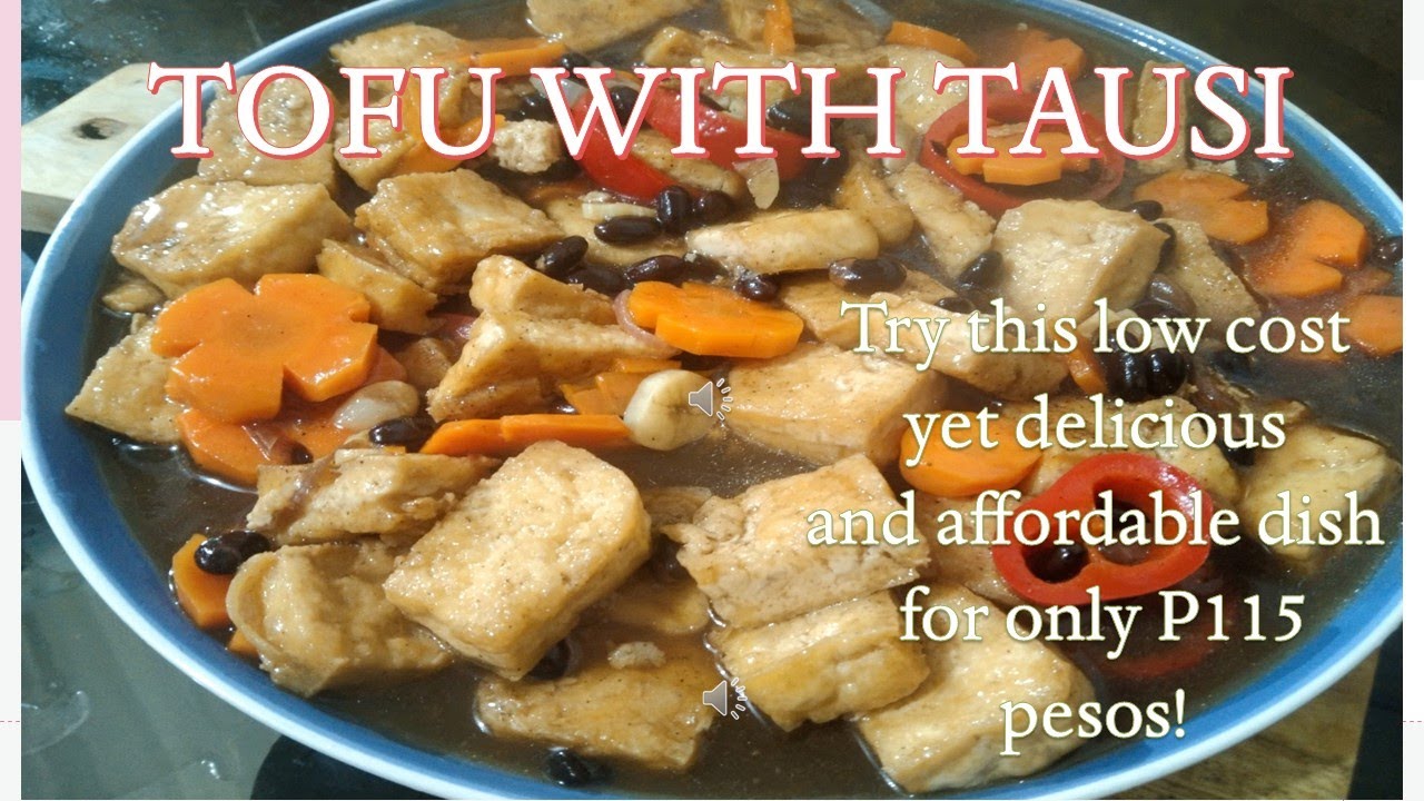 Tofu with Tausi #Cooking and Baking @ MaryceltheExplorer - YouTube