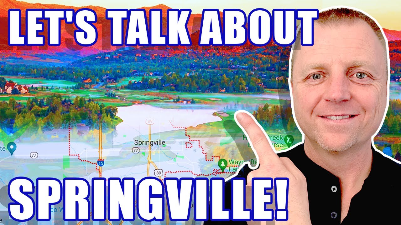 Springville Utah Map Tour 2023: Exploring Springville Utah Living ...