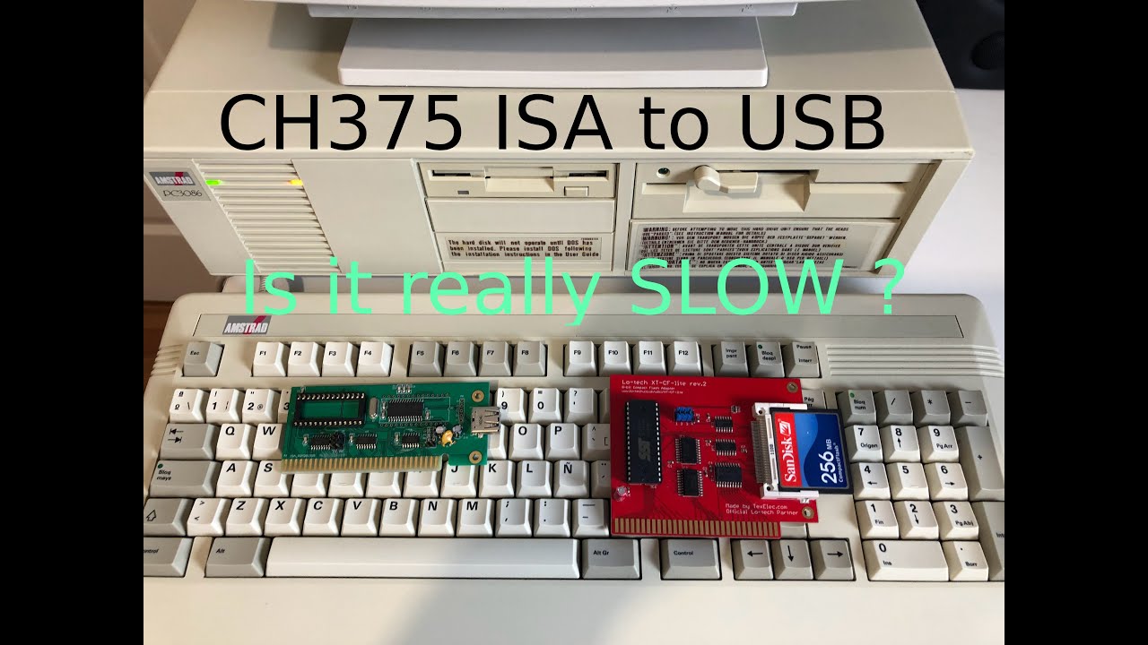 The ISA USB is slow on old PC ? Let's try to improve this ! - YouTube