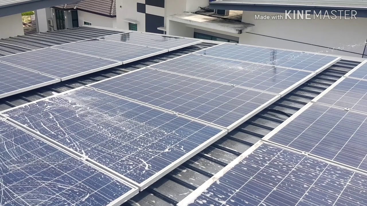 NEM (Net Energy Metering) - Home Solar 5.04 kWp (Cleaning Solar Panel ...