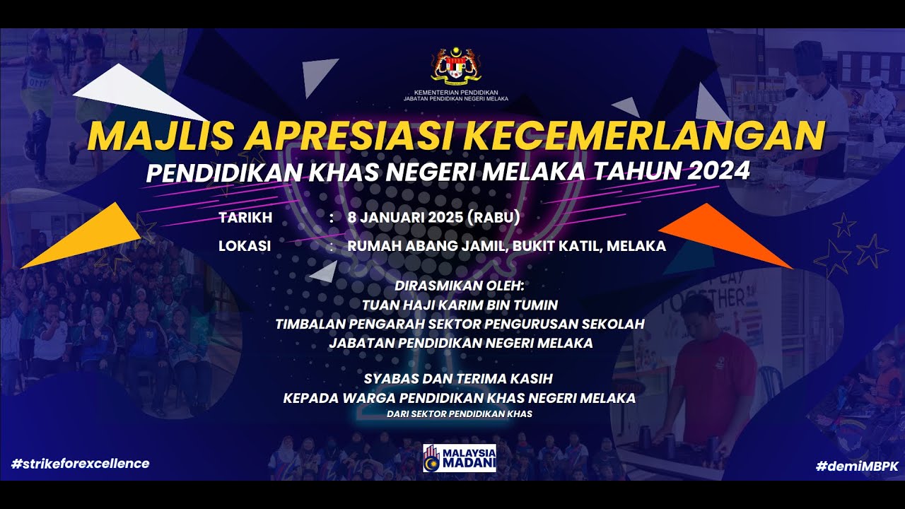 MAJLIS APRESIASI KECEMERLANGAN PENDIDIKAN KHAS 2024 - YouTube