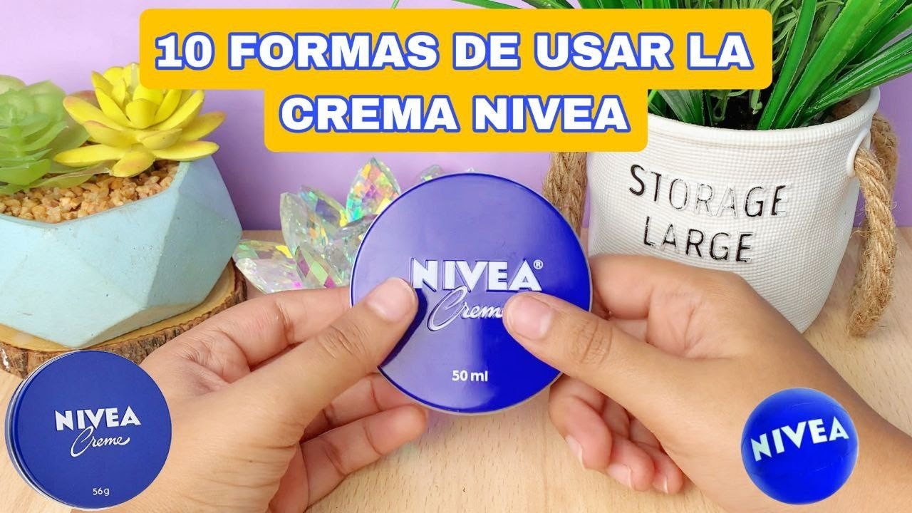 Descubre Usos y Beneficios de la Crema Nivea Lata Azul Tu Aliada para ...