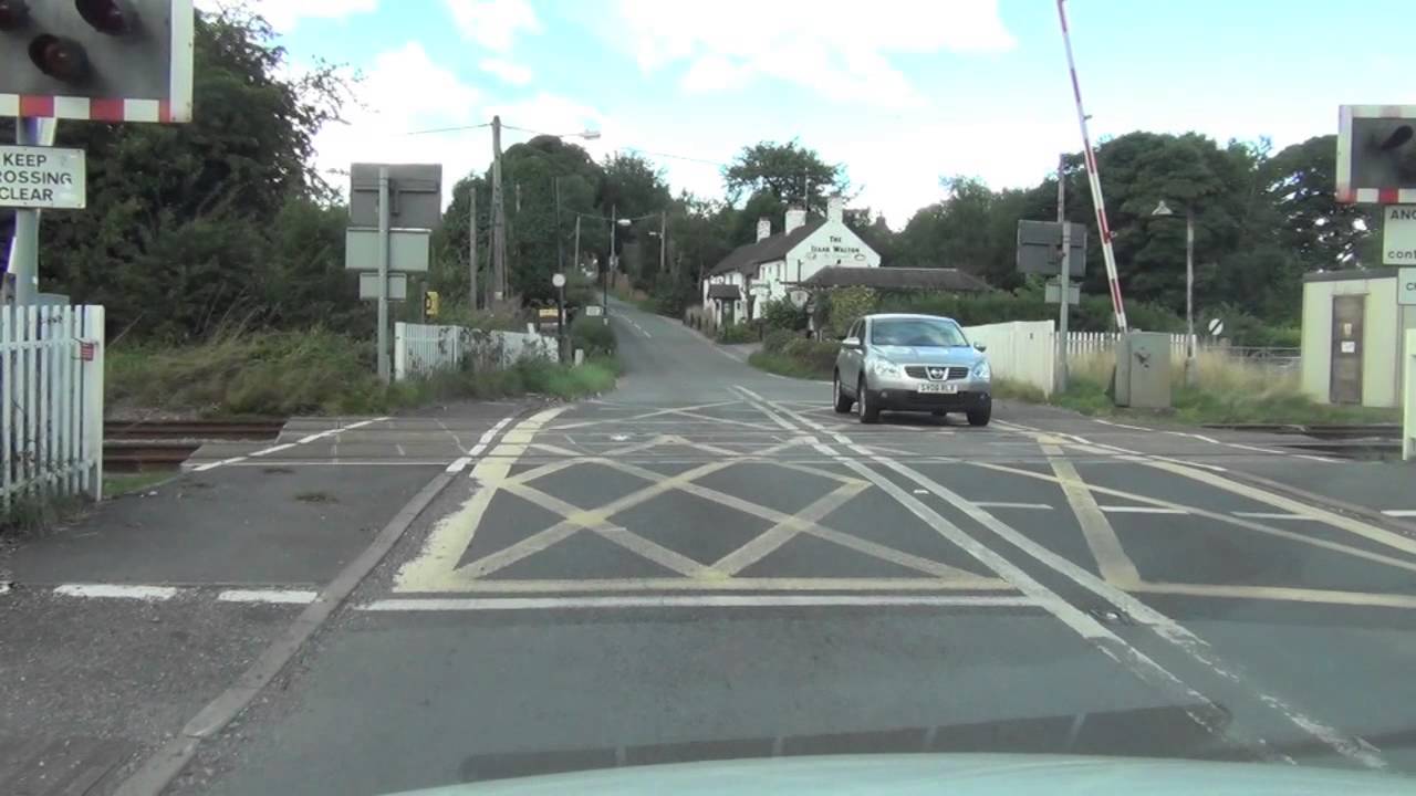 Cresswell Level Crossing - YouTube