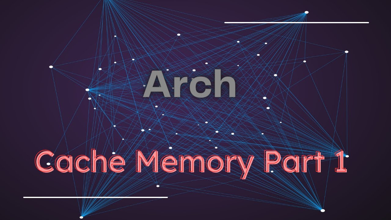 Computer Organization And Arch ( Chapter 5 : Cash Memory Part 1 ) - YouTube