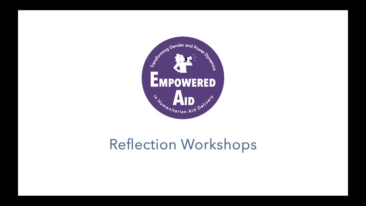 Reflection Workshops - YouTube