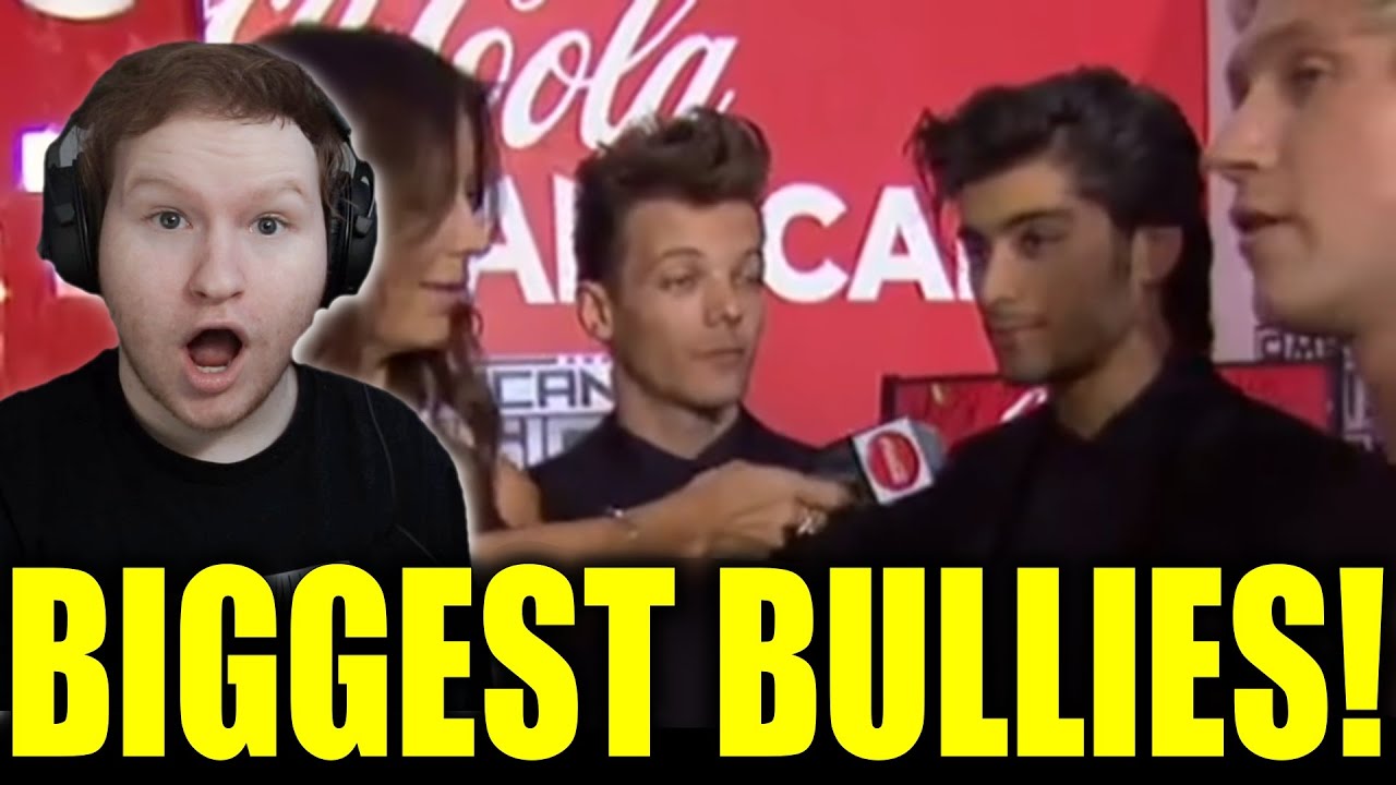 One Direction literally BULLYING EVERYONE!!! | REACTION - YouTube
