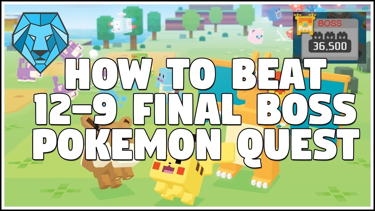 [Pokemon Quest] How to Beat 12-9 Final Boss of Happenstance Island ...
