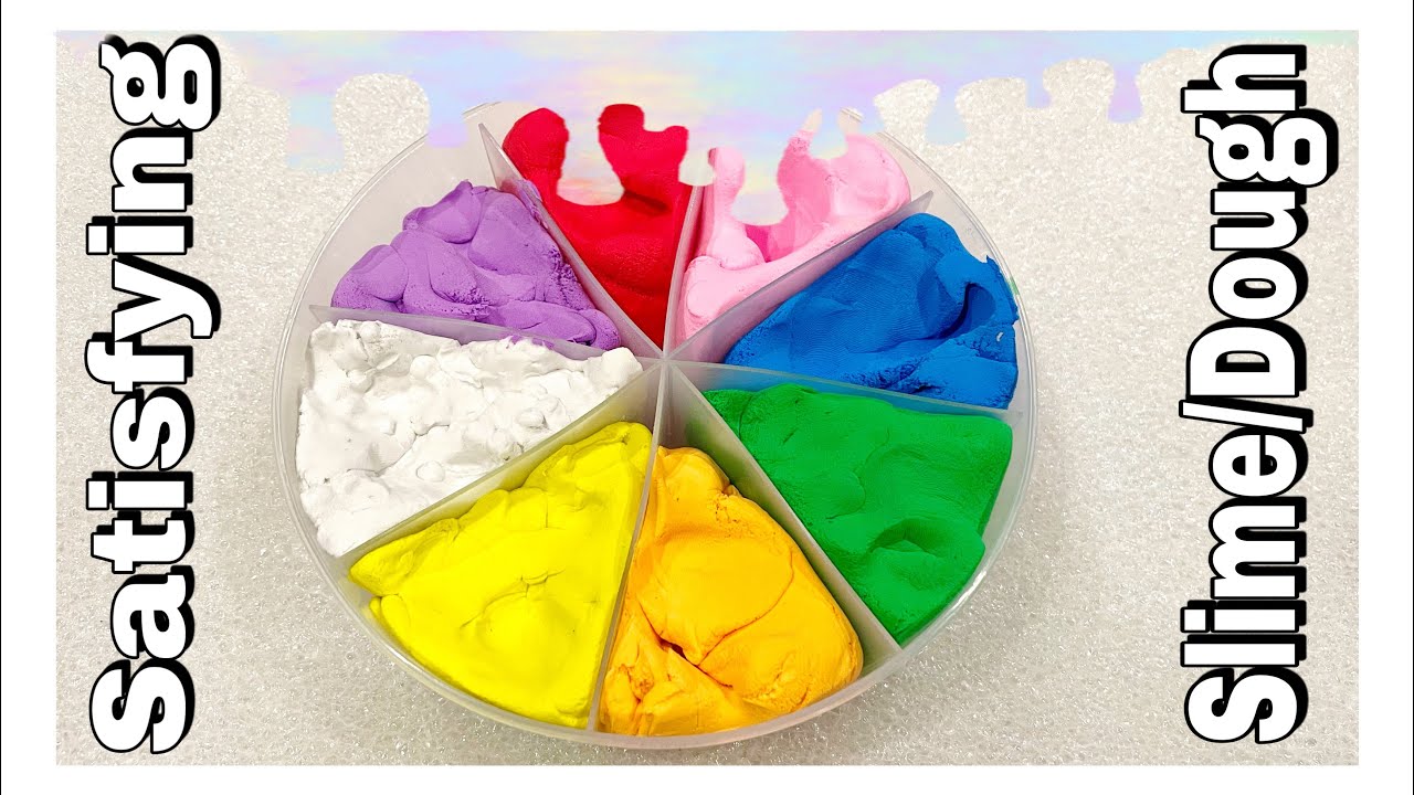 Satisfying Stress Buster Slime/ Dough - YouTube