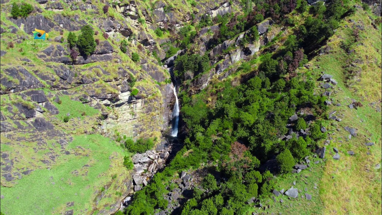 Birthi Waterfall Munsiyari Uttarakhand Cinematic Video | Drone ...