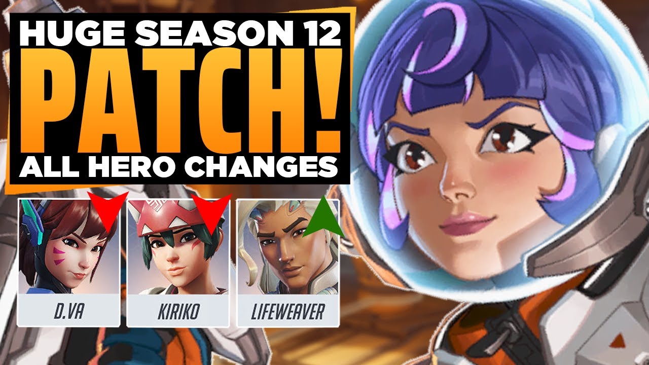 ALL HERO CHANGES in Season 12! - Juno, Kiriko, Sojourn, Dva & MORE ...