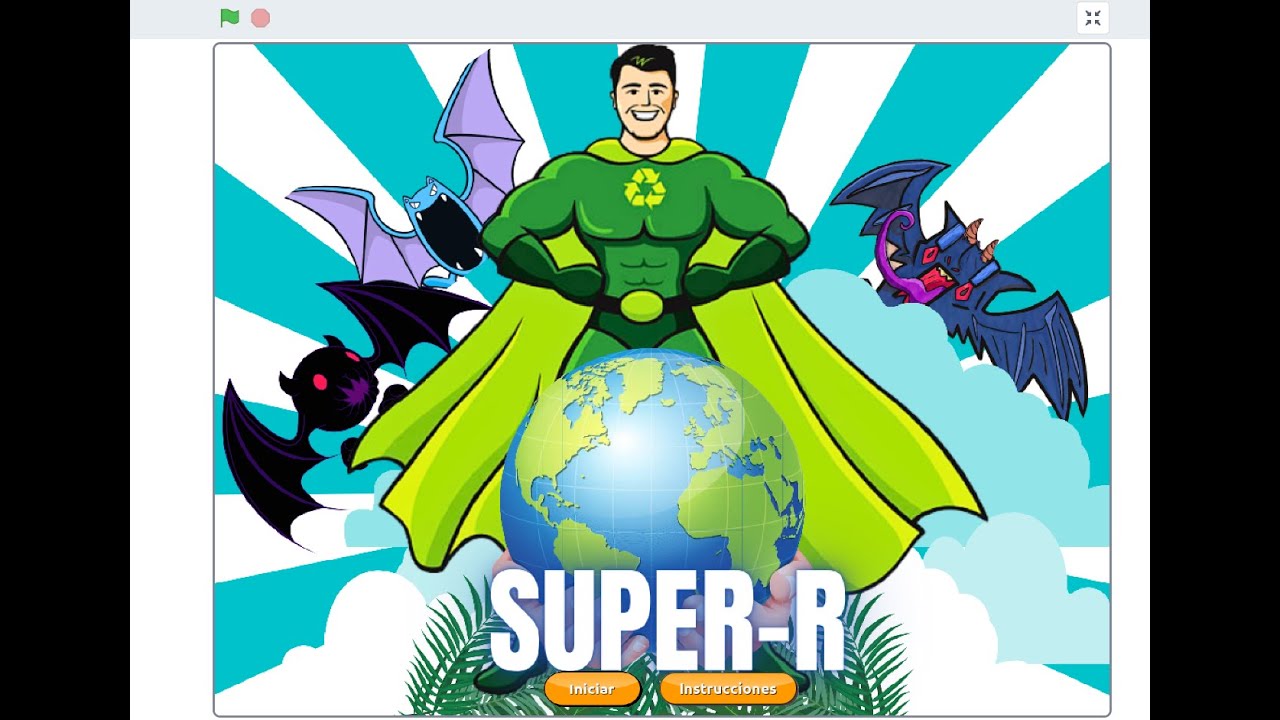 Super-R (Animacion con Scratch) - YouTube