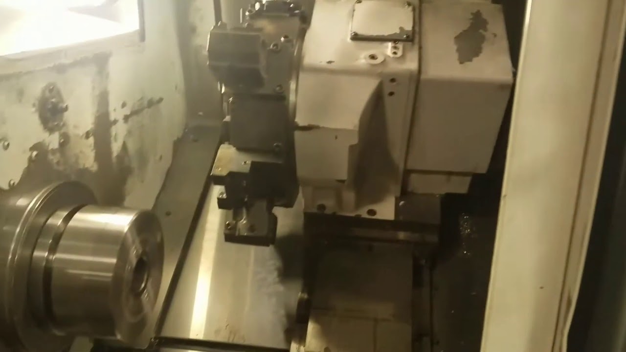 Okuma LB2000EX CNC Lathe w/ Live Tooling - YouTube