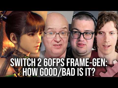 DF Direct Q+A: Switch 2 60FPS Frame-Gen - How Good/Bad Is It? Should Next-Gen Be Delayed?