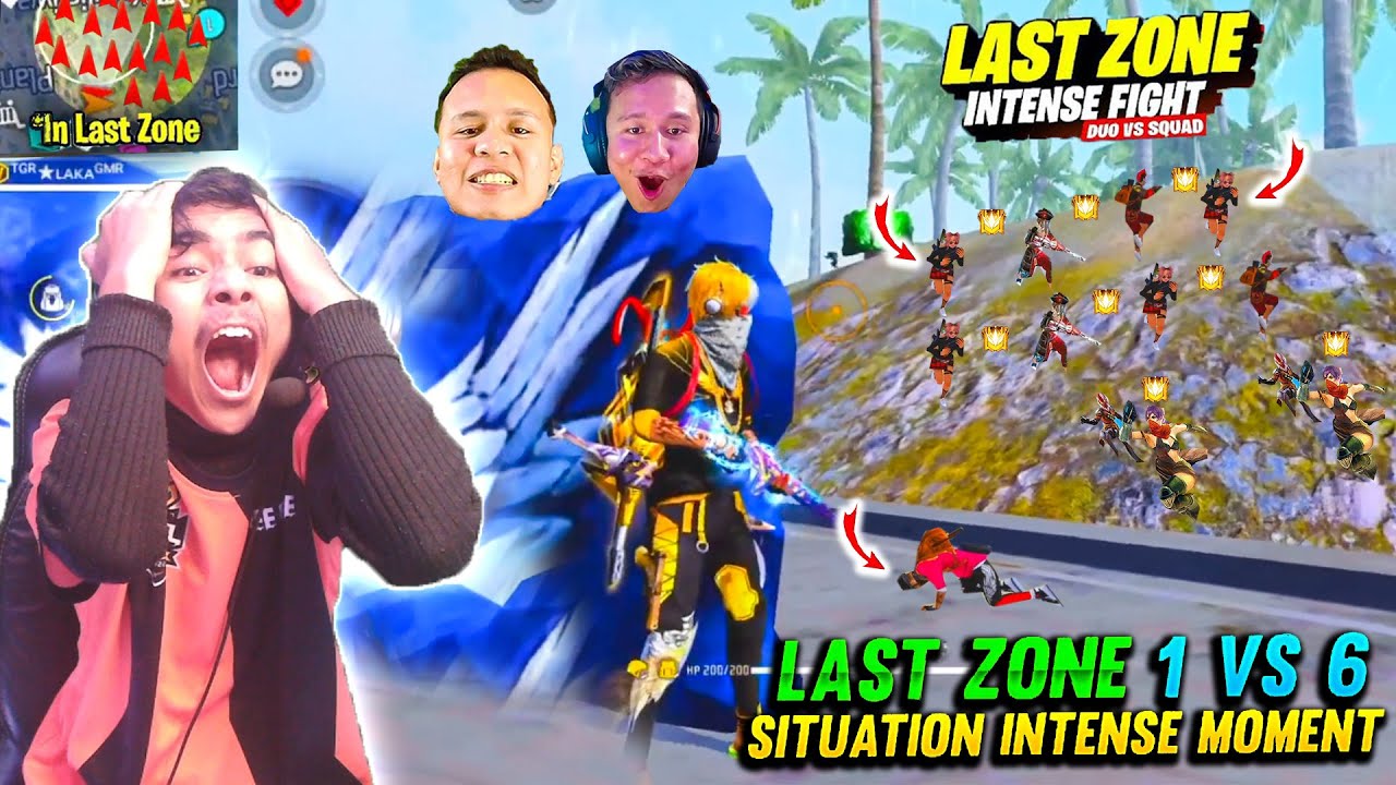 intense match ever😱 25 alive in last zone😱 hilling battle in last zone ...