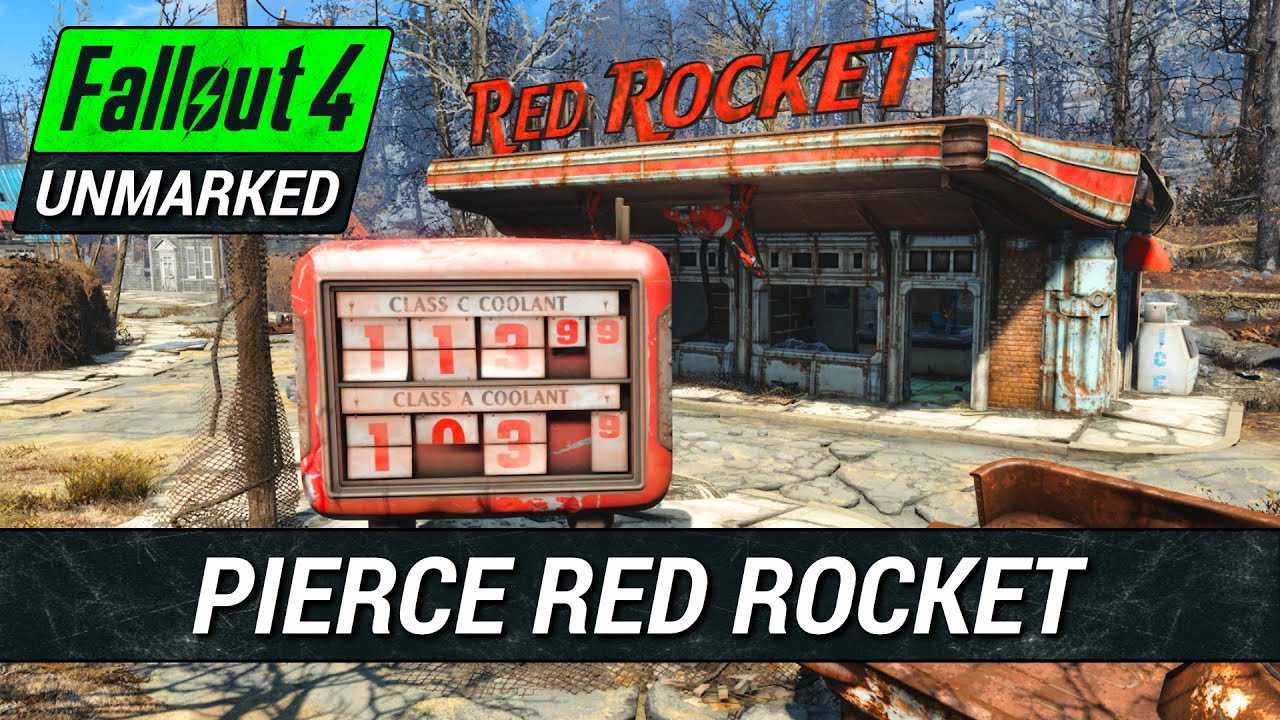 Pierce Red Rocket | Fallout 4 Unmarked | Ep. 1036 - YouTube