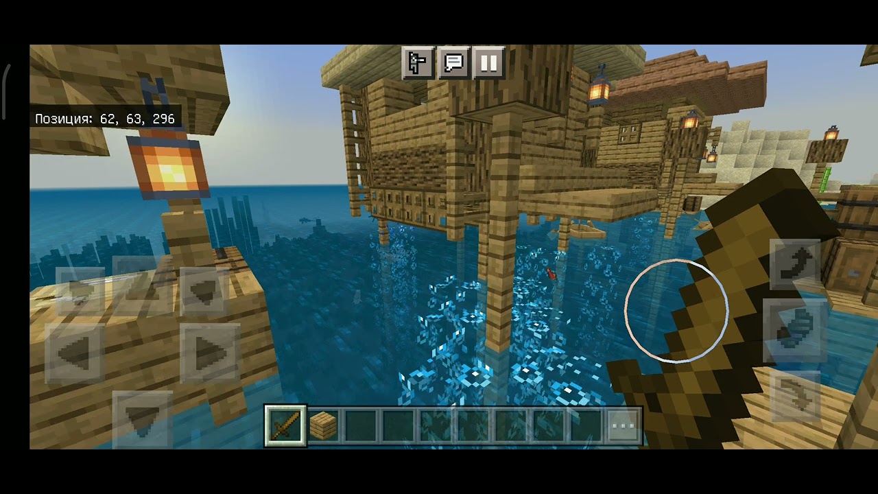 Minecraft : Stilt Village - YouTube