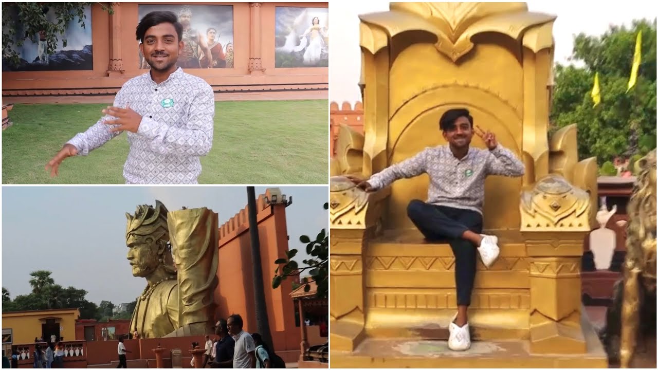 Bahubali movie set tour | Bahubali movie shooting location - YouTube