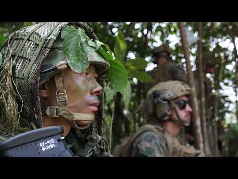 MRF-D Marines observe JGSDF and Indonesian Forces conduct Mortar Range