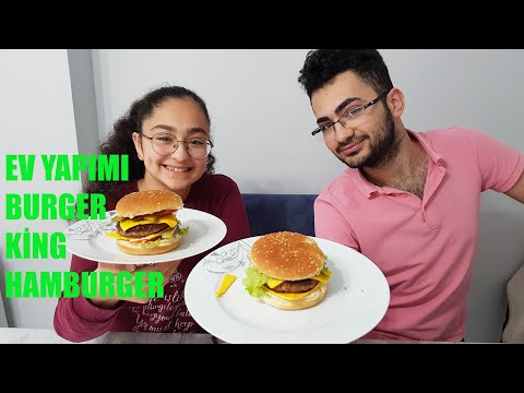 KARANTİNA GÜNLÜKLERİ 2/EVDE BURGER KİNG HAMBURGER YAPTIK