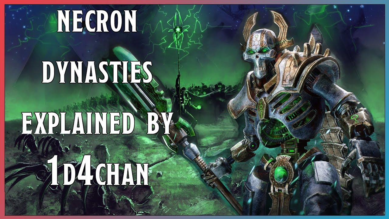 Every Necron Dynasty Explained By 1d4chan - YouTube