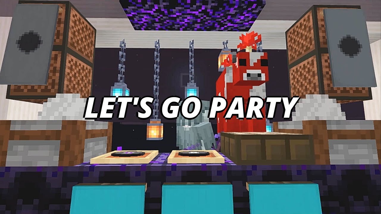 MINECRAFT Tutorial Party Room, Dance Floor, Hot Tub, and more WITHOUT ...