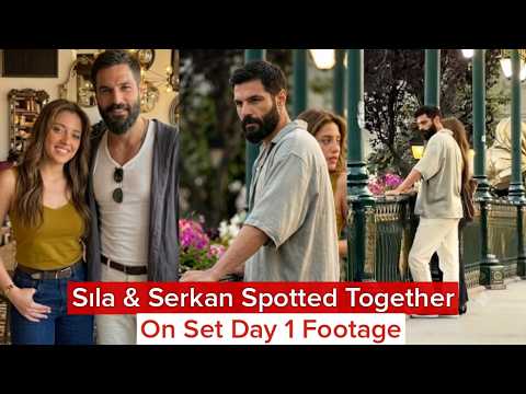 Sıla Türkoğlu & Serkan Çayoğlu Spotted Together On Set Day 1 Footage