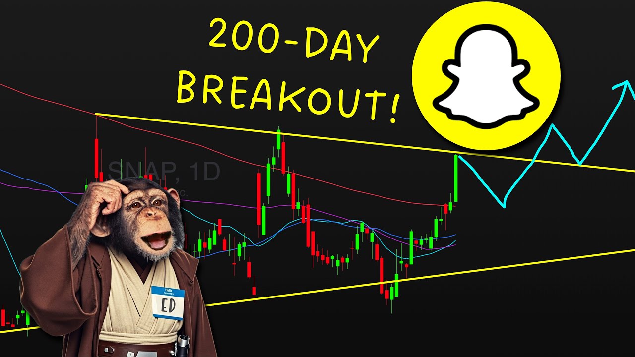 Snapchat $SNAP Breaking Out! 👻 🙌 - YouTube