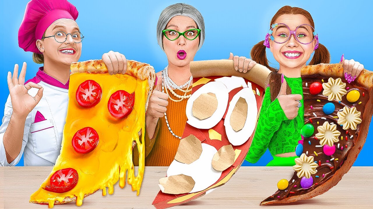 Real VS Fake Food Challenge. Where is a Cake? By Laugh Lagoon, 123 Go ...